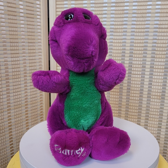 Vintage | Toys | Vintage Barney The Purple Dinosaur Plush Collectible ...